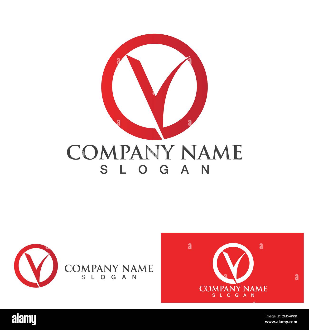 V Letter Logo Template vector icon illustration Stock Vector Image ...
