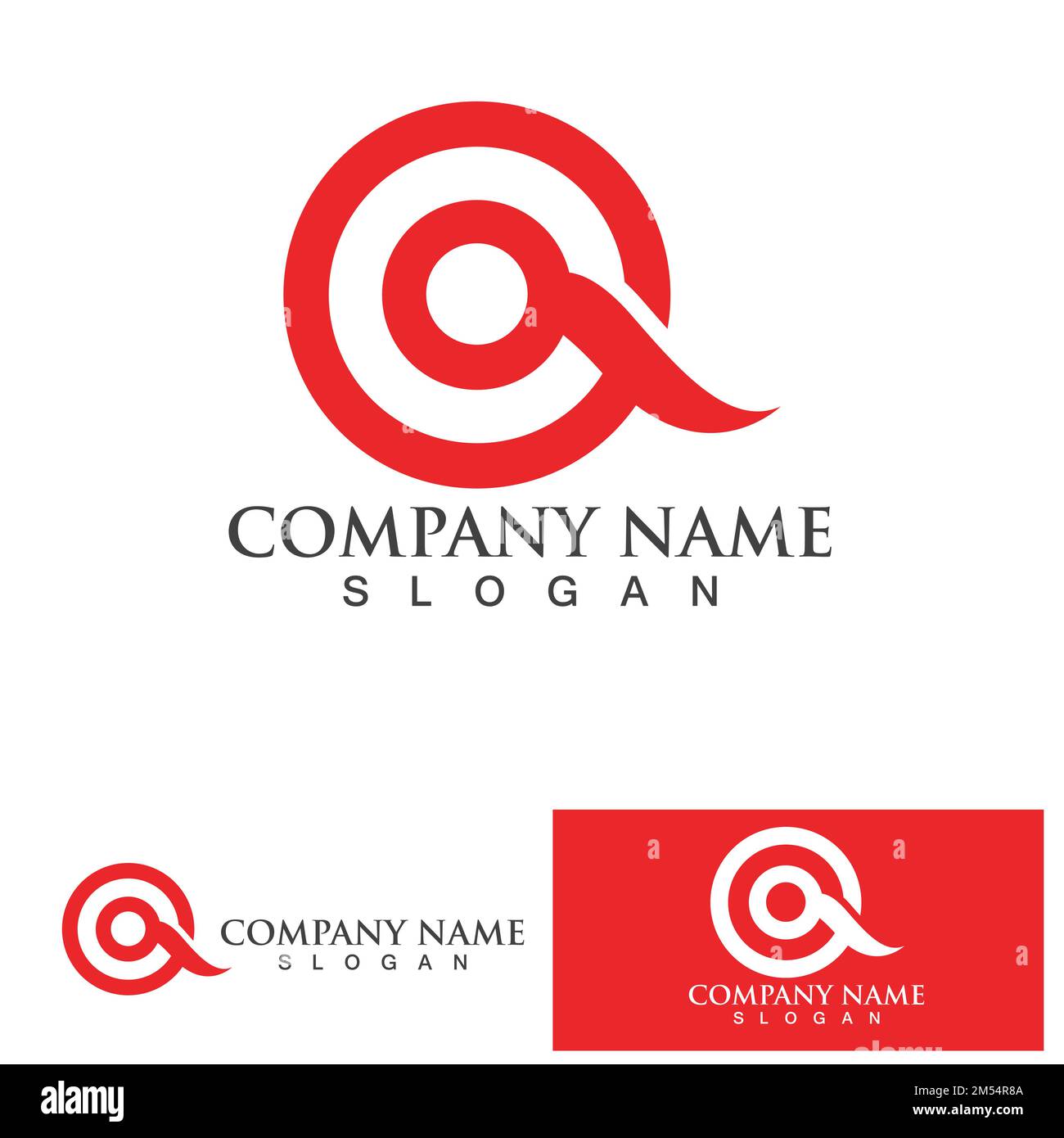 Letter Q Logo Design Inspiration For Business And Company Stock Vector ...