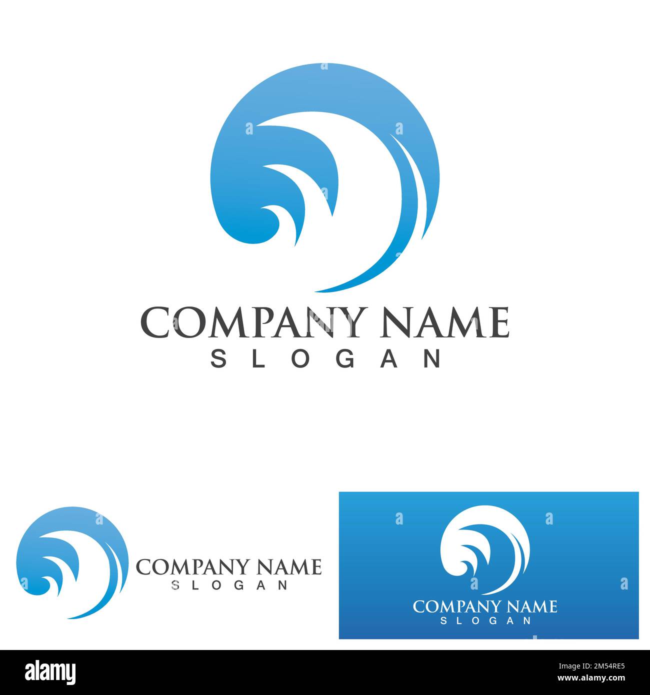 sea ocean wave line logo simple monoline style vector icon symbol ...