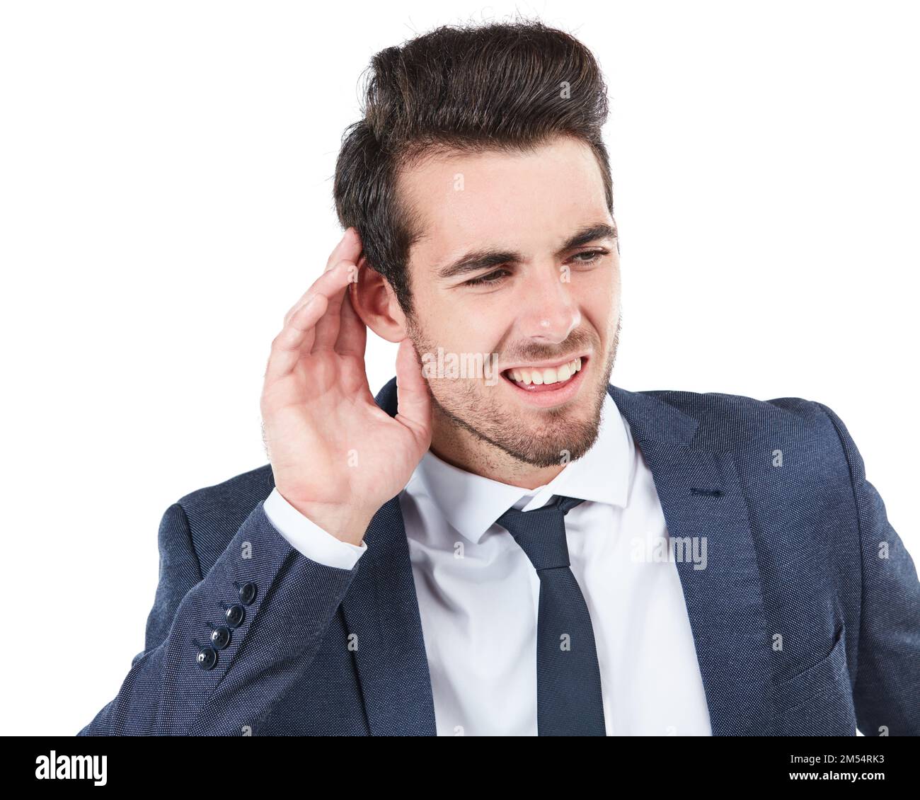 With a lot of success comes a lot of negativity. Studio shot of a young ...