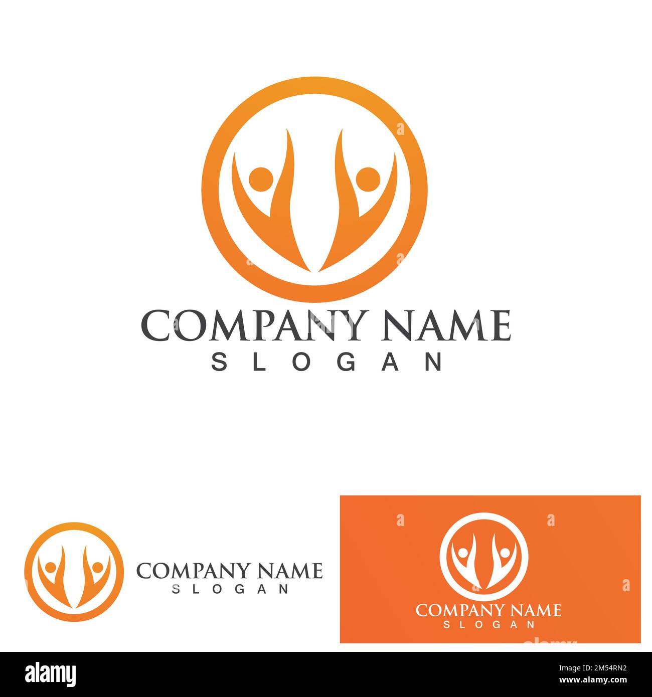 Business man success logo vector Stock Vector Image & Art - Alamy