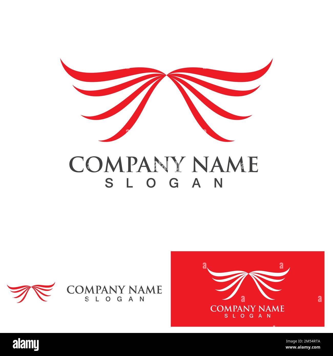 Wings logo vector icon symbol illustration design template Stock Vector ...