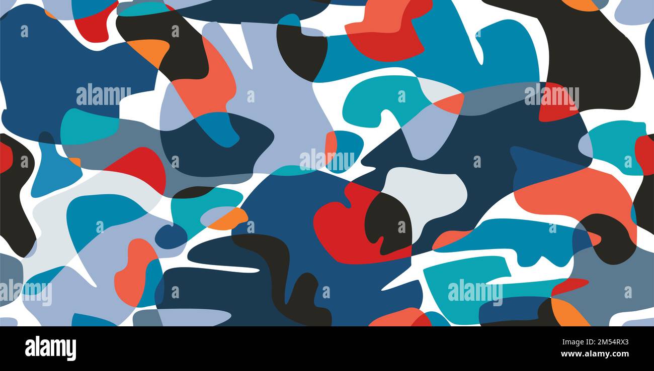 Abstract Seamless Simple Geometric Colorful Vector Illustration ...