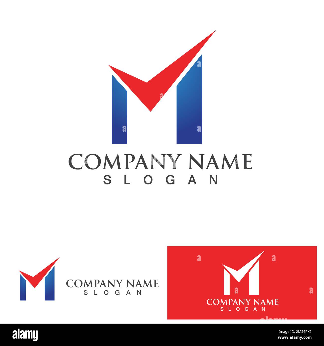 M Letter Logo Template vector illustration design Stock Vector Image ...