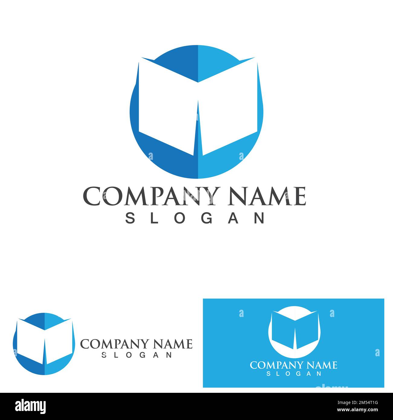 Book logo and symbol design Stock Vector Image & Art - Alamy
