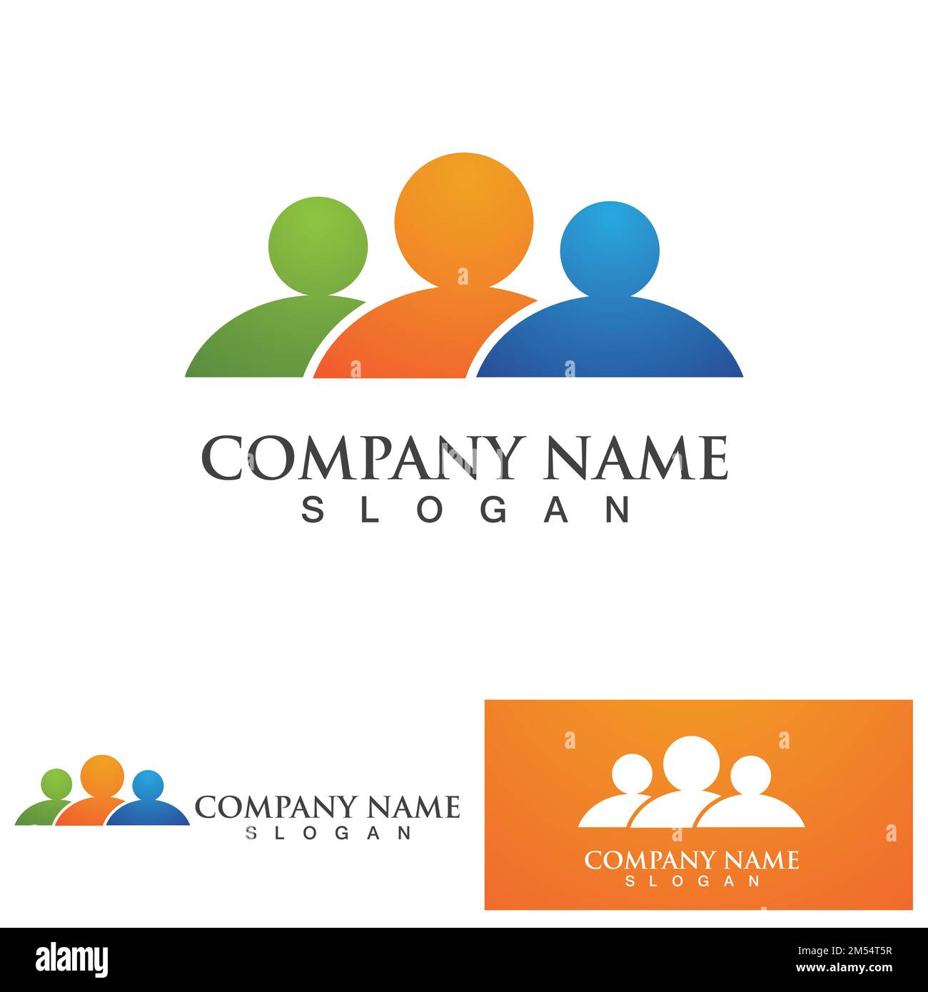 Community people group teamwork success logo Stock Vector Image & Art ...