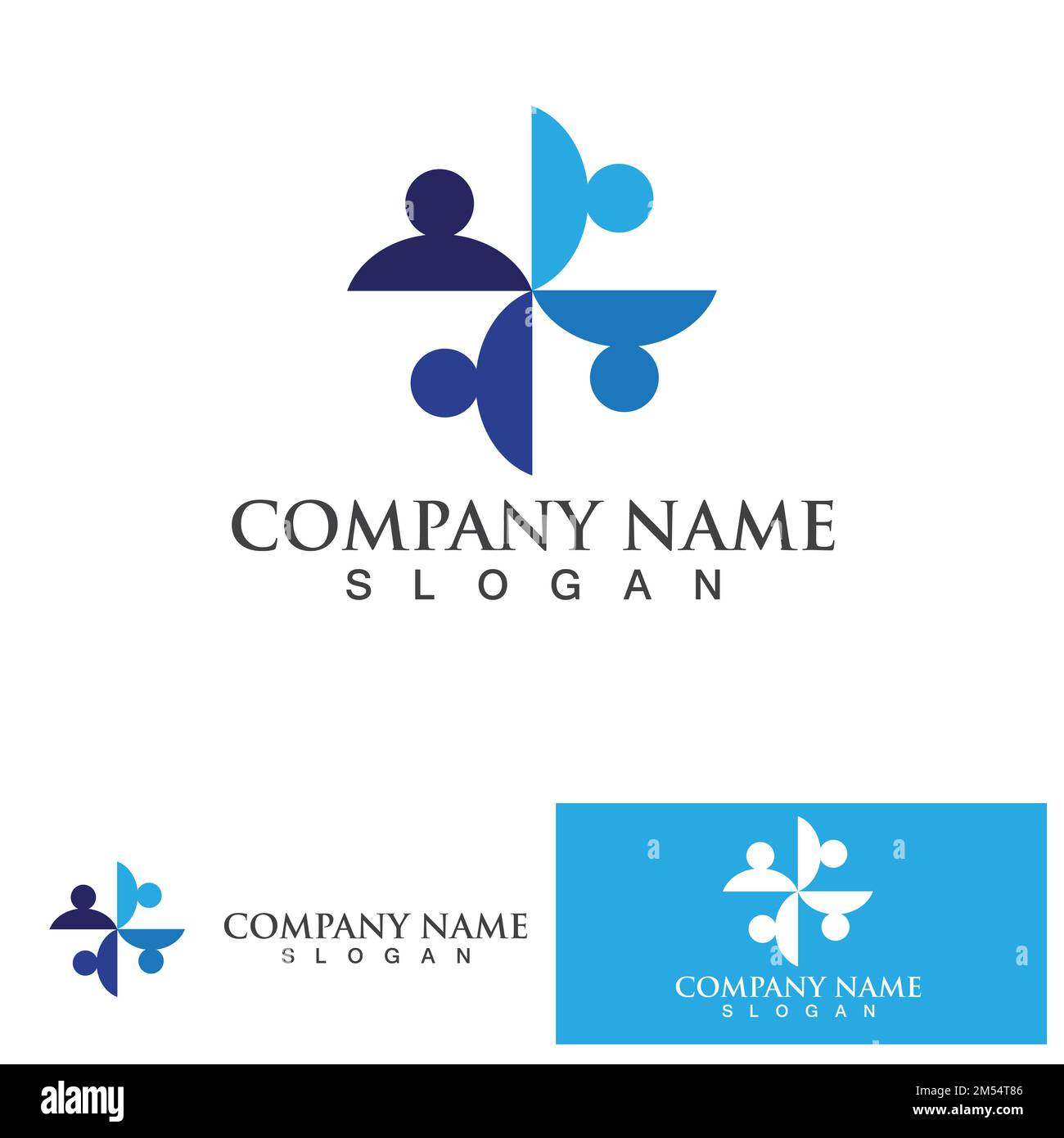 Community Logo Design Template for Teams or Groups.network and social ...