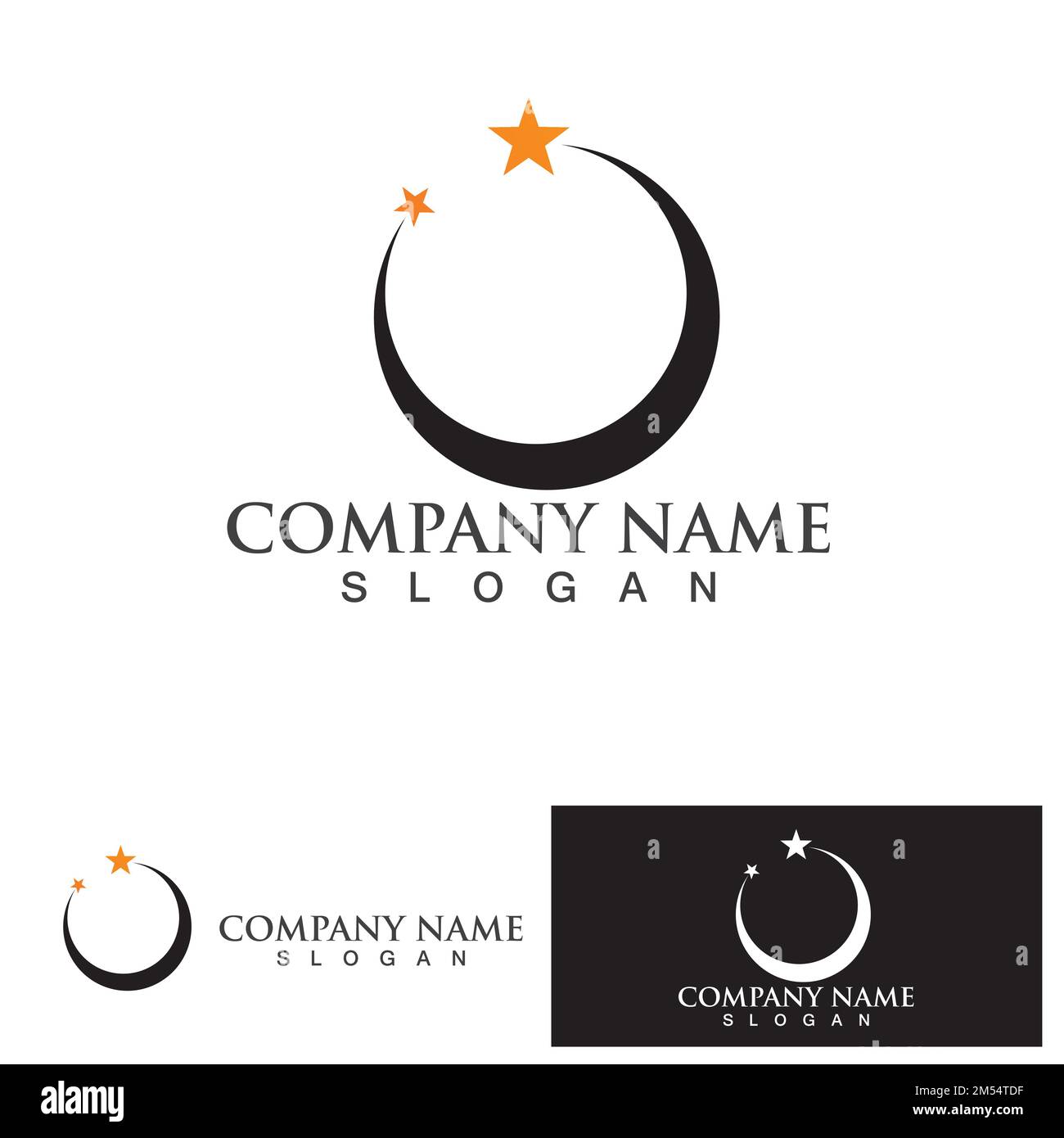 Star logo icon Template vector illustration design Stock Vector Image ...