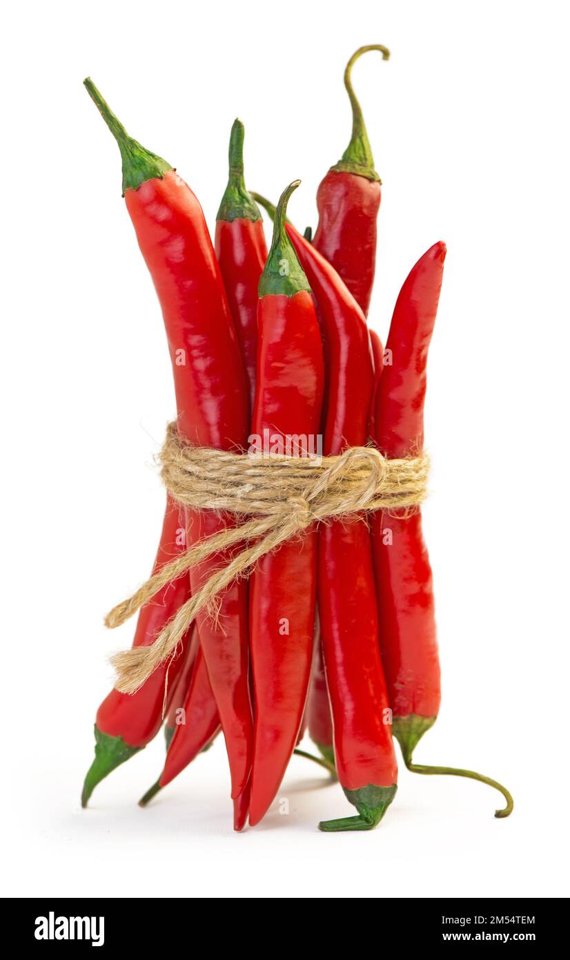 Chili pepper isolated on a black background. Chili hot pepper clipping ...