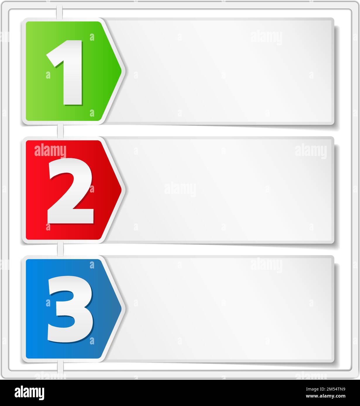 Paper banner, vector eps10 illustration Stock Vector Image & Art - Alamy