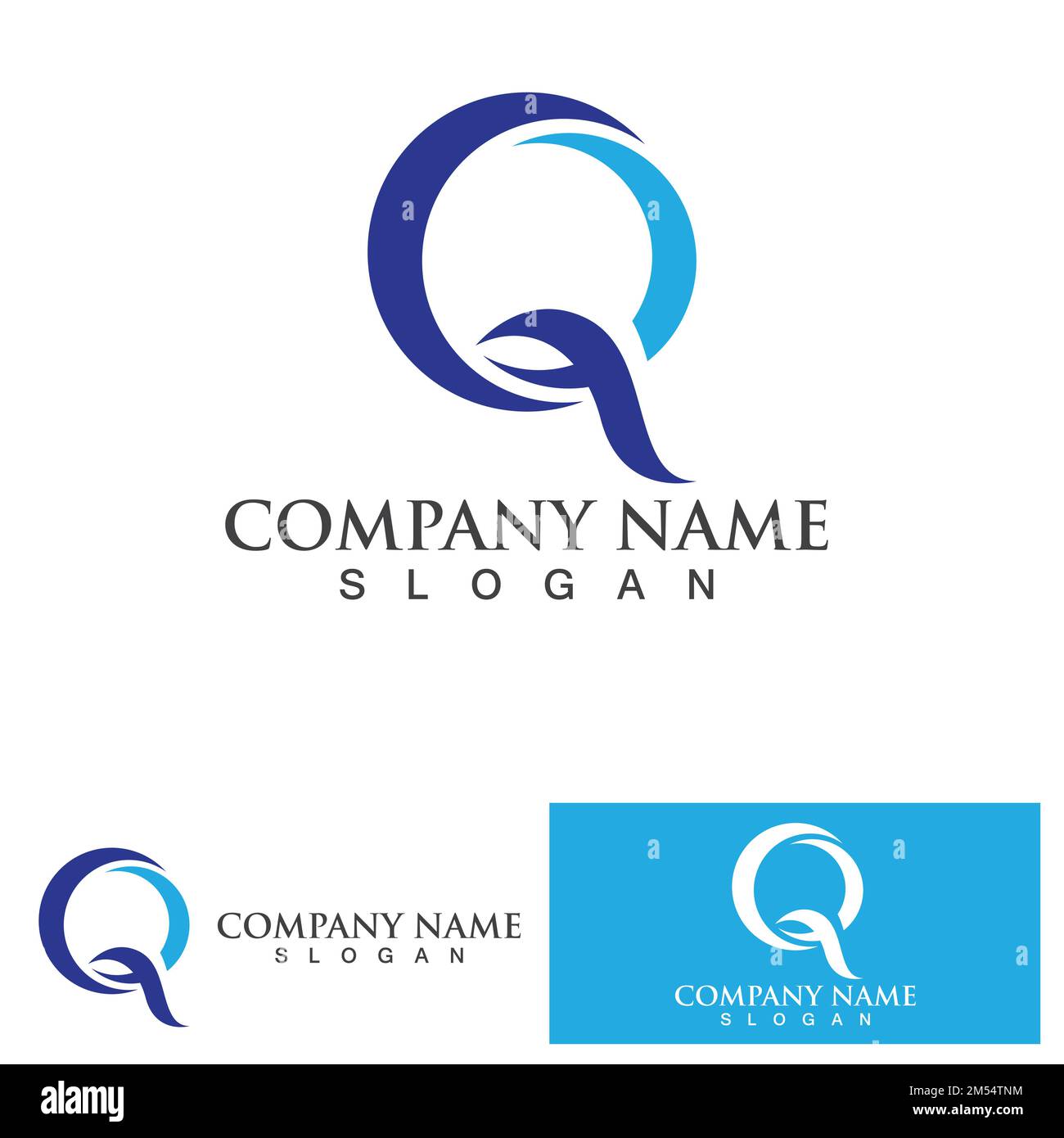 Letter Q Queen Logo Design Inspiration For Business And Company Stock ...
