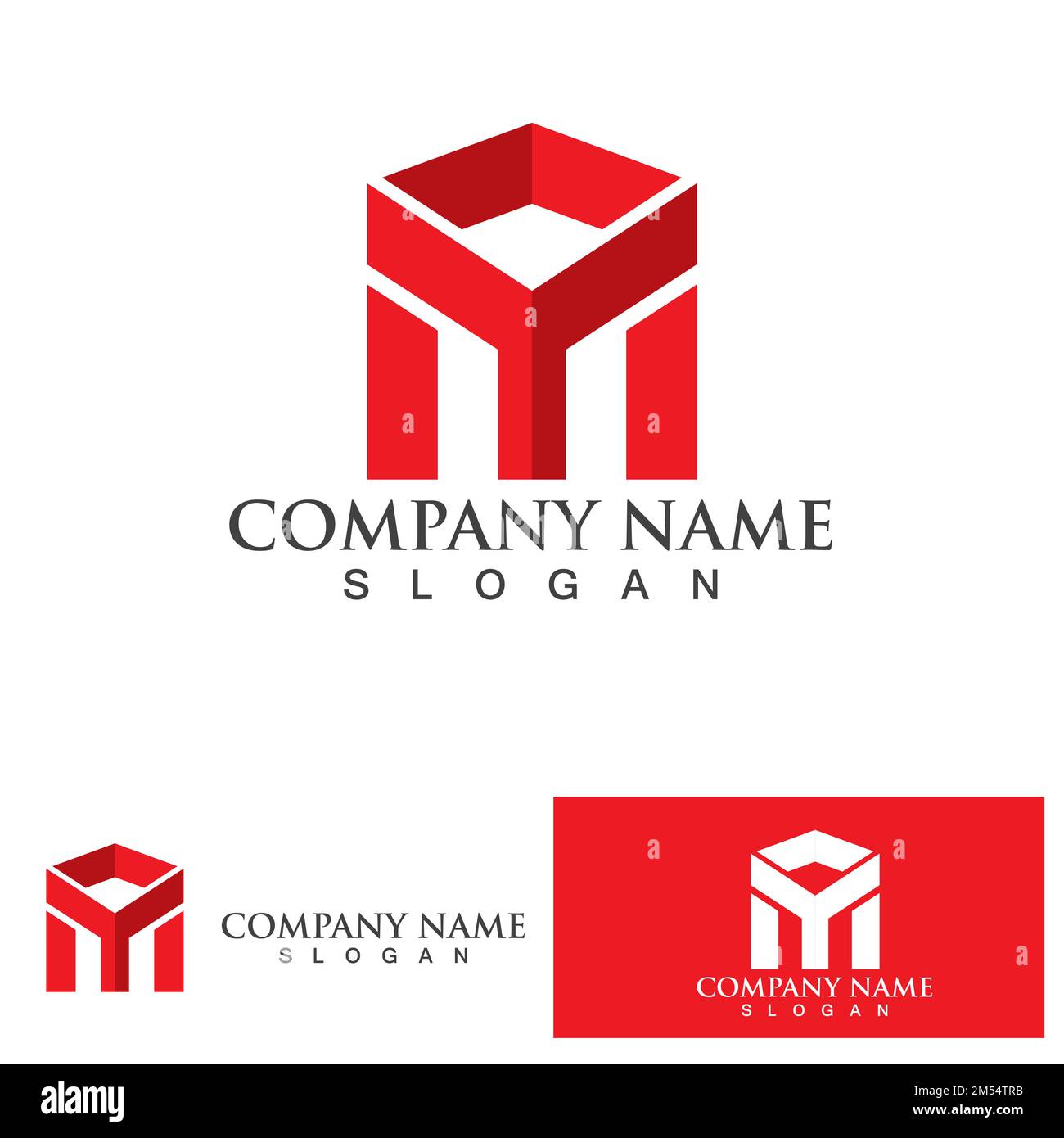 M Letter Logo Template vector illustration design Stock Vector Image ...