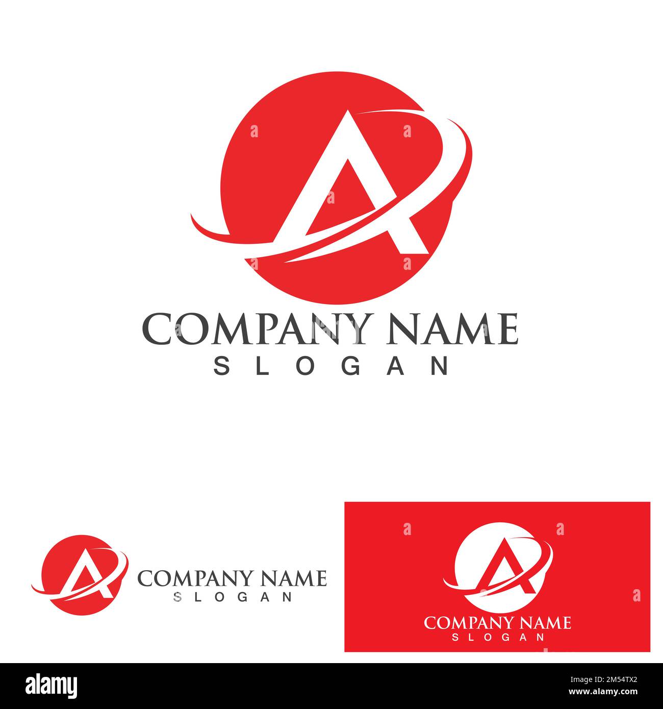 A Letter Logo Template vector icon illustration design Stock Vector ...