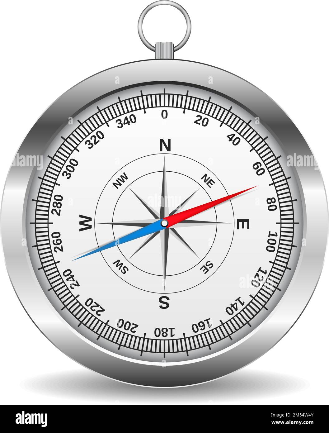Metal compass, vector eps10 illustration Stock Vector Image & Art - Alamy