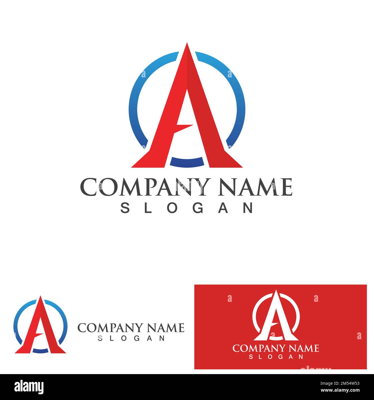 A Letter Logo Template vector icon illustration design Stock Vector ...