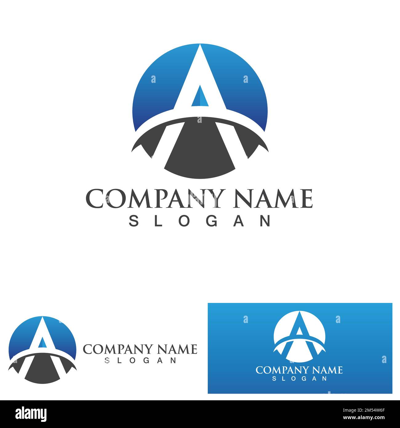 A Letter Logo Template vector icon illustration design Stock Vector ...