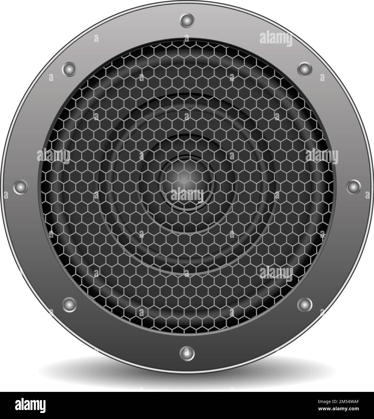 Sound speaker, vector eps10 illustration Stock Vector Image & Art - Alamy