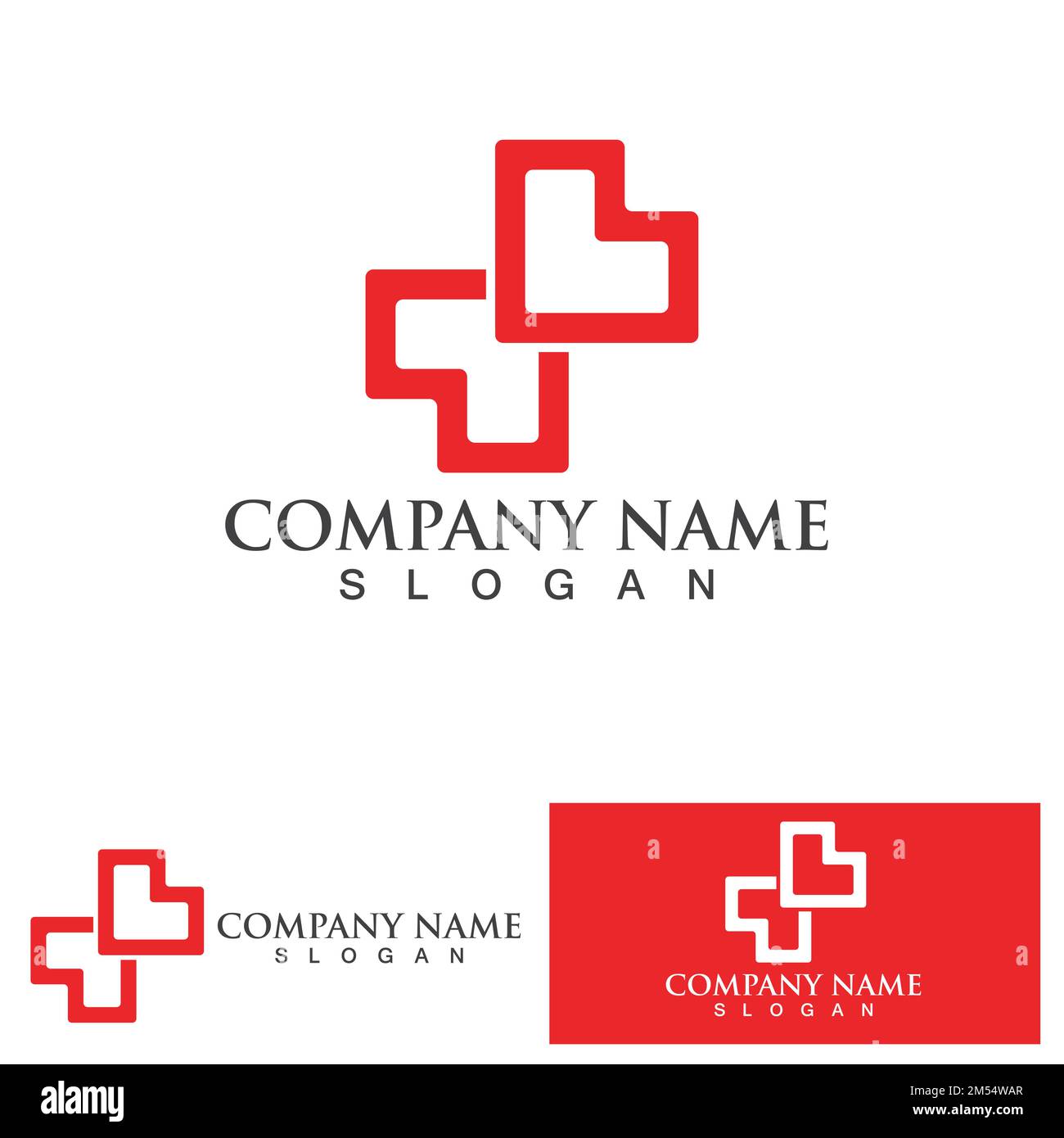 Hospital logo and symbol vector Stock Vector Image & Art - Alamy