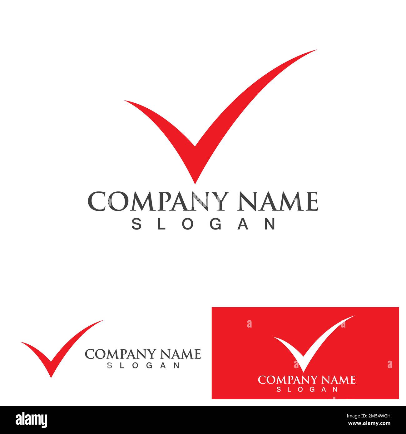 check mark icon vector illustration design template Stock Vector Image ...