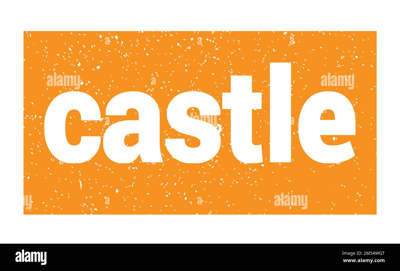 Orange castle Cut Out Stock Images & Pictures - Alamy