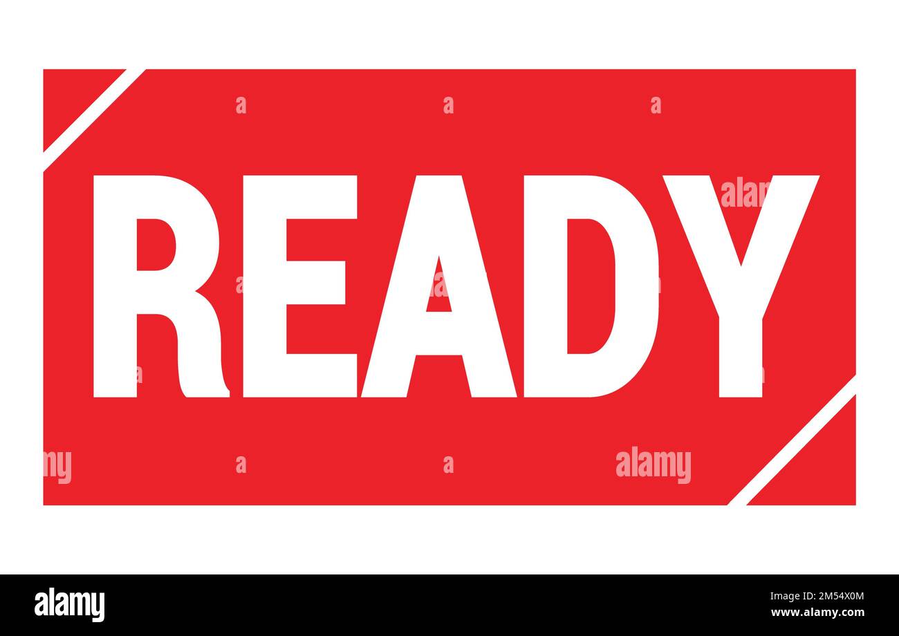 Ready text hi-res stock photography and images - Alamy