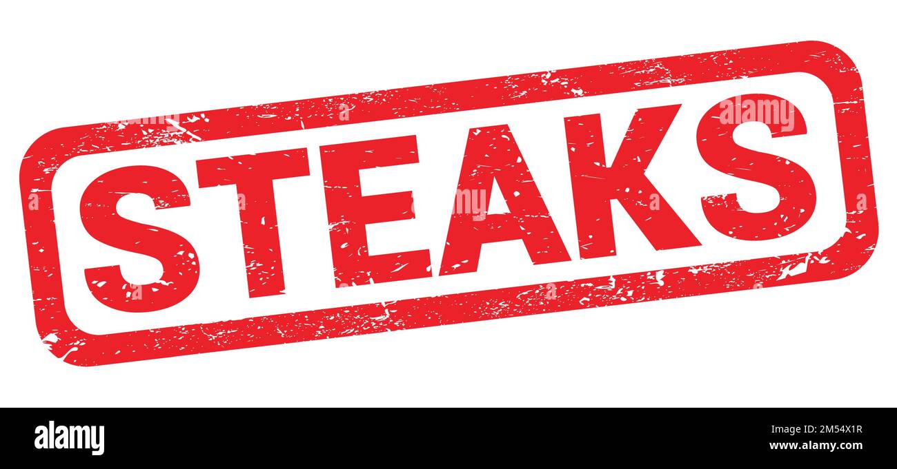 Steaks stamp hi-res stock photography and images - Alamy