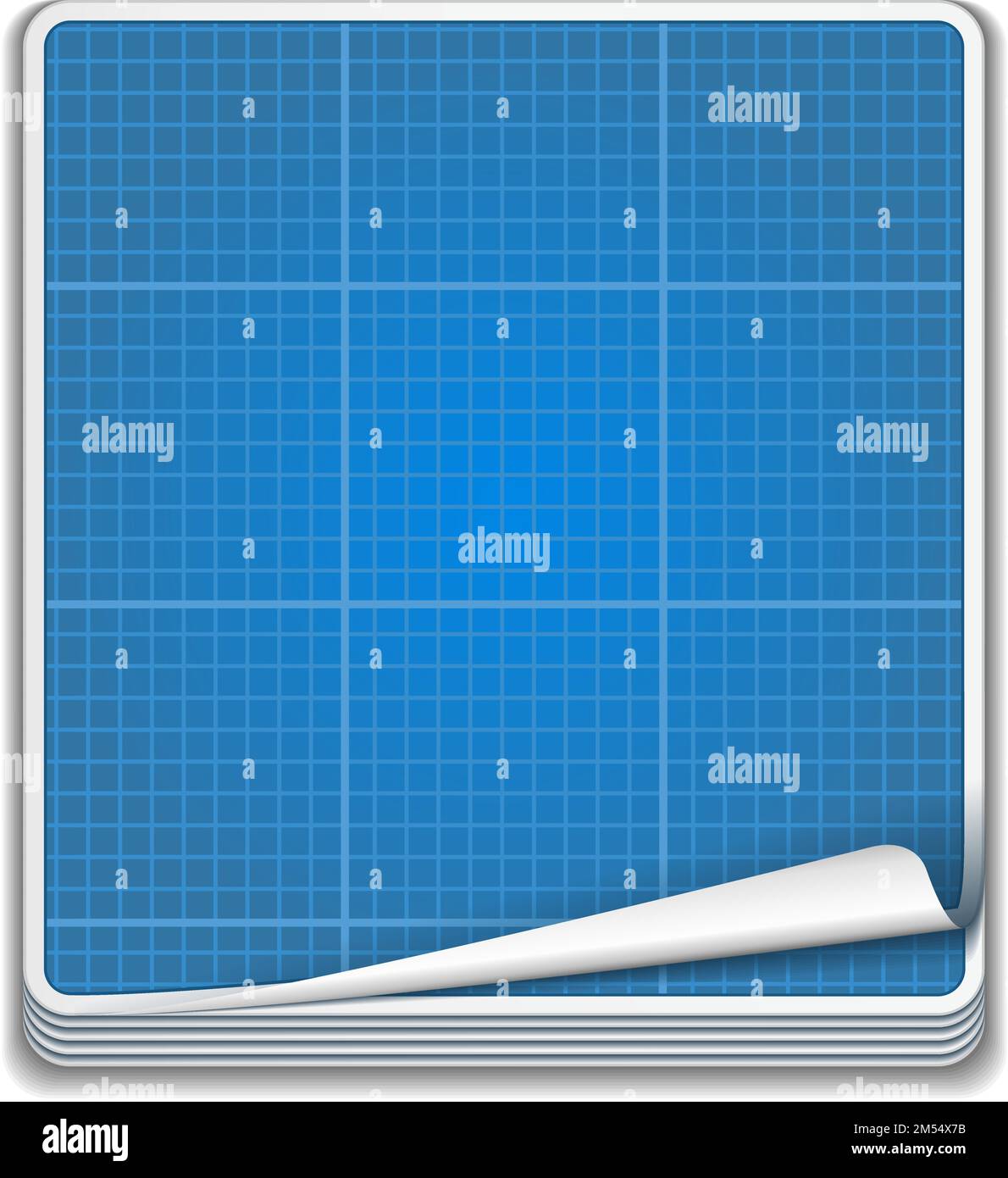 Blueprint Icon, vector eps10 illustration Stock Vector Image & Art - Alamy
