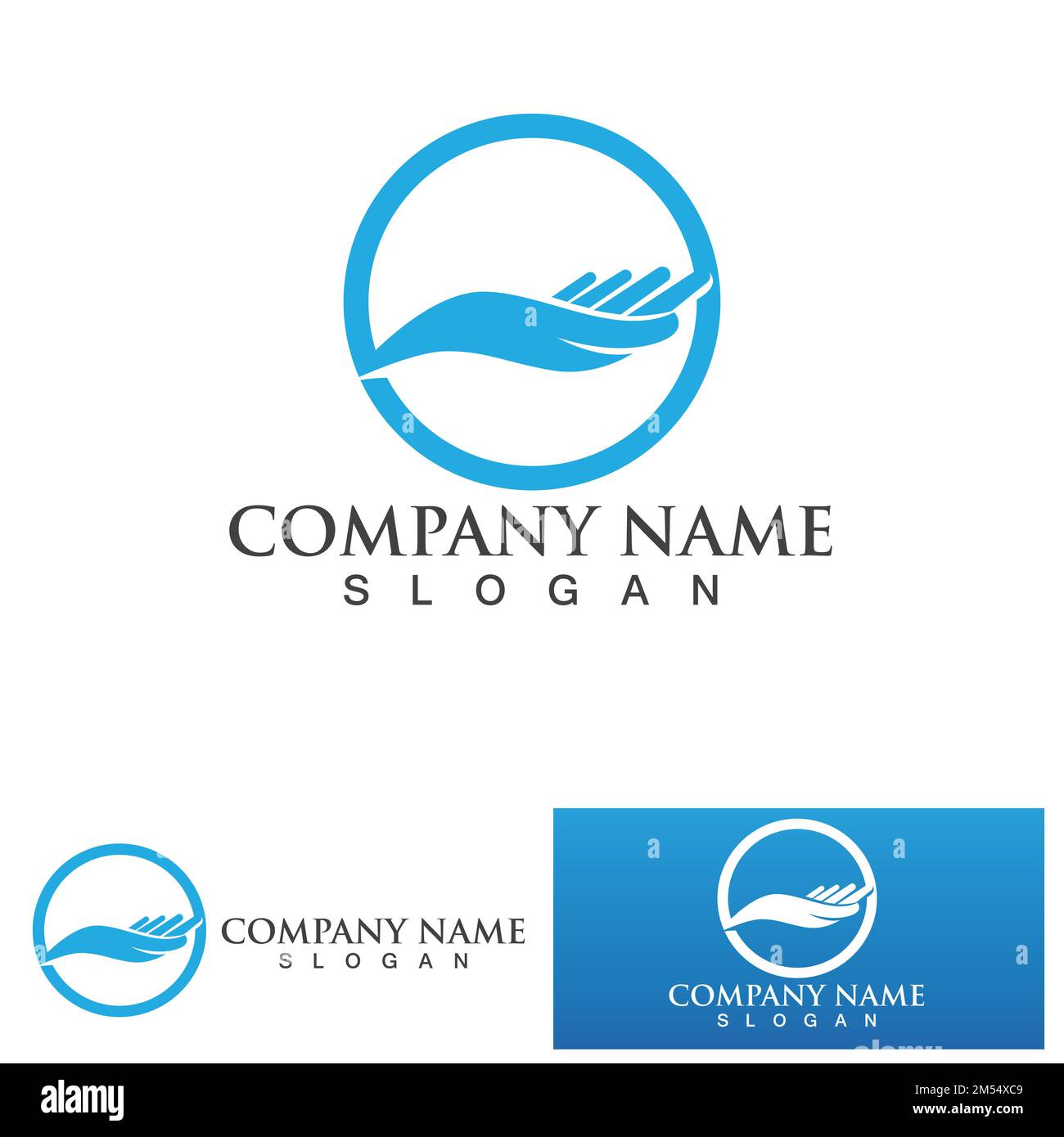 Hand care logo and symbol vector template Stock Vector Image & Art - Alamy