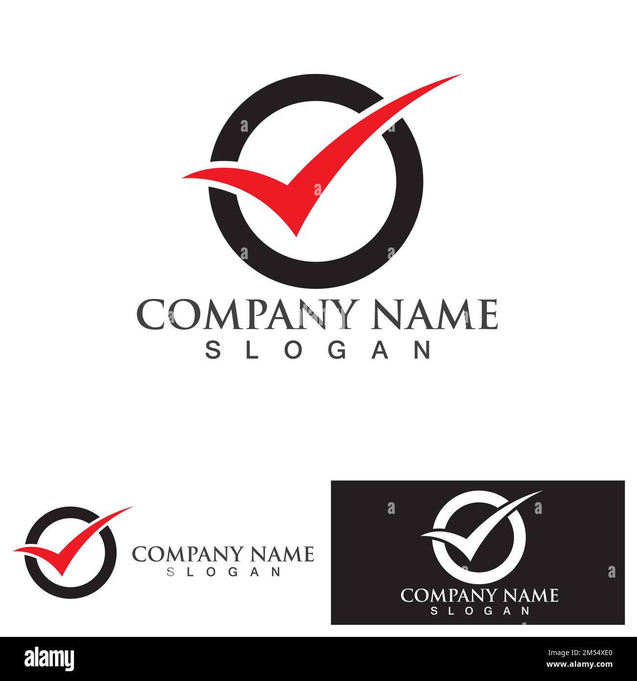 check mark icon vector illustration design template Stock Vector Image ...