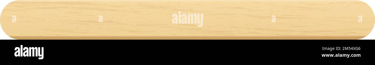 Popsicle stick, wooden element for holding ice cream, tongue depressor ...