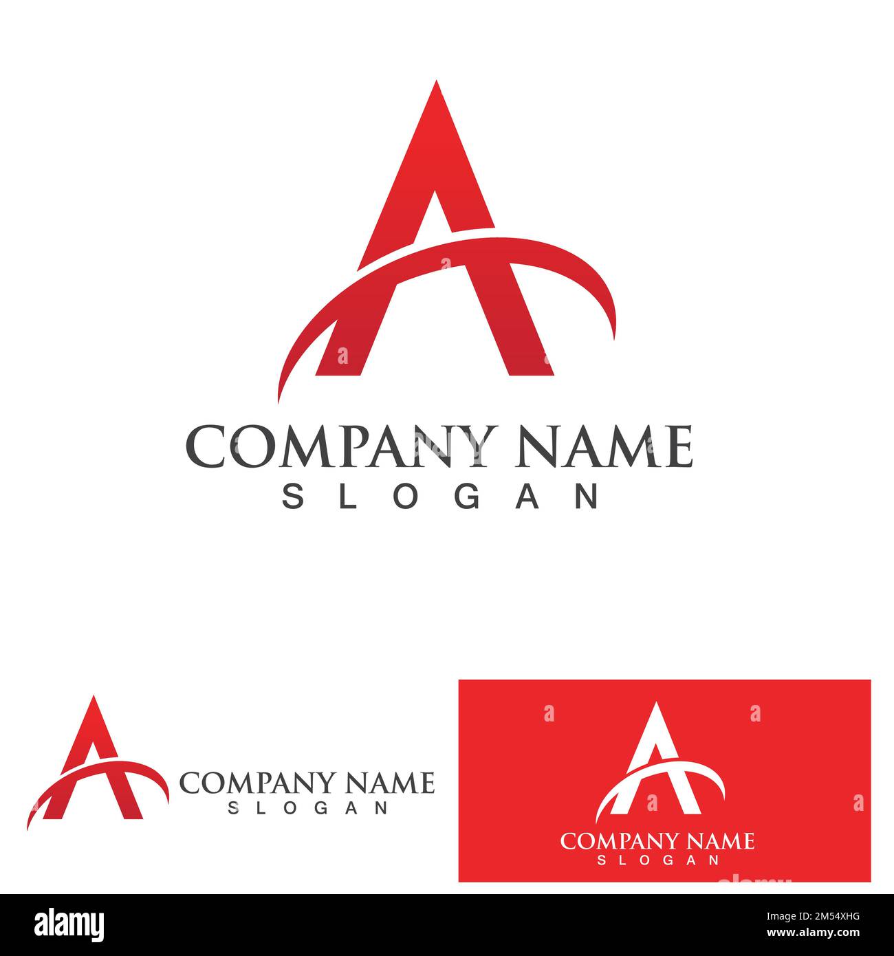 A Letter Logo Template vector icon illustration design Stock Vector ...