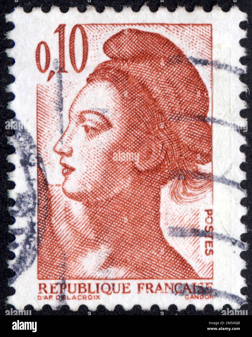 Timbre oblitéré hi-res stock photography and images - Alamy