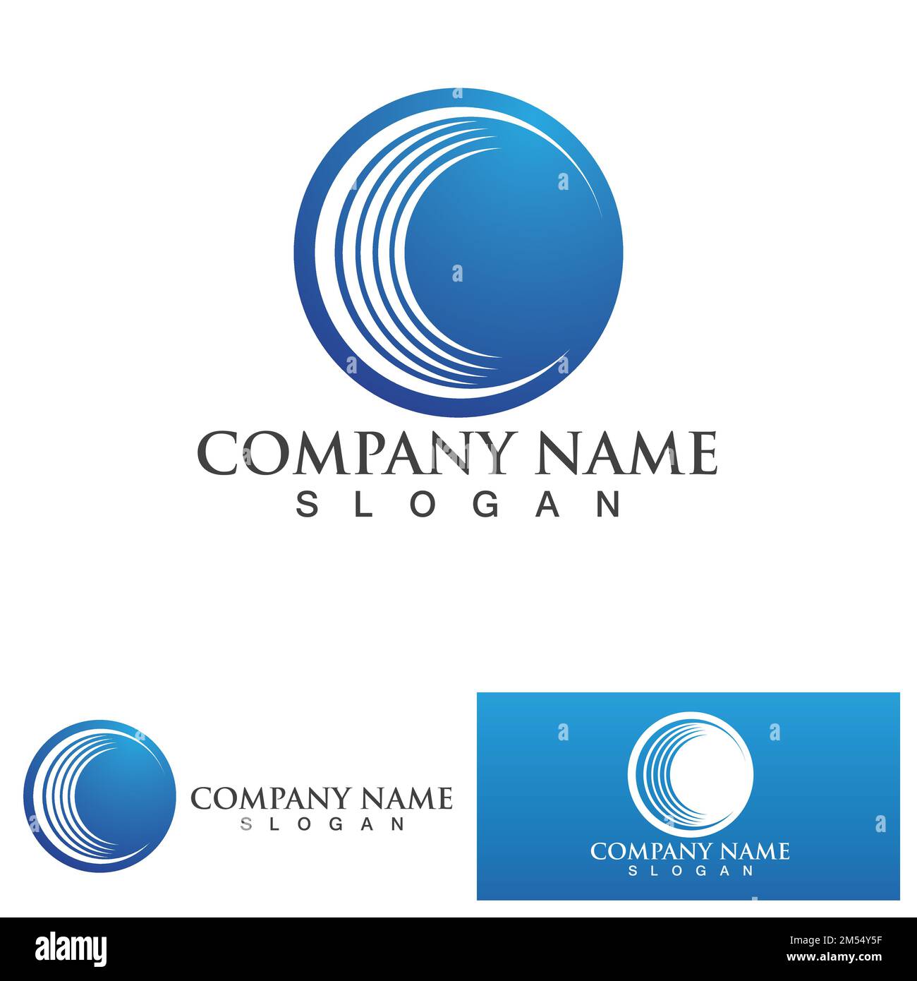 Water wave logo template icon vector illustration design. Wave In ...