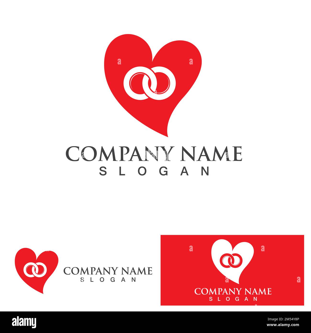 Ring symbol love wedding logo vcetor Stock Vector Image & Art - Alamy