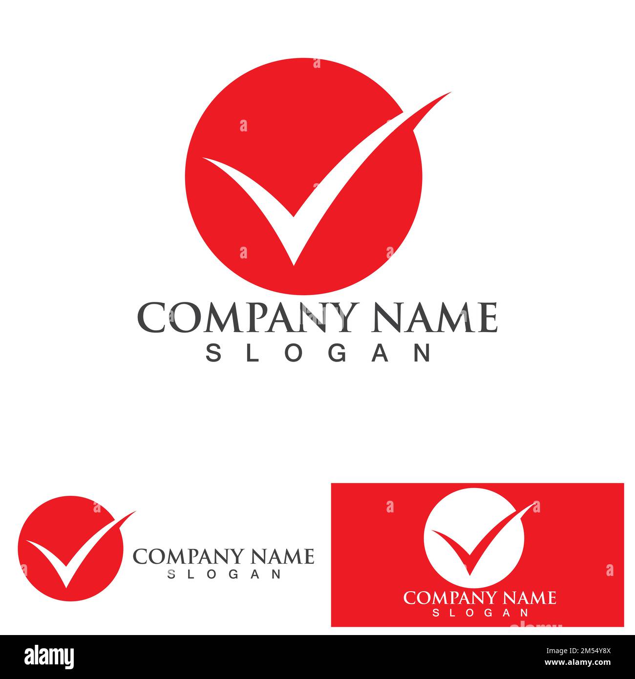 check mark icon vector illustration design template Stock Vector Image ...