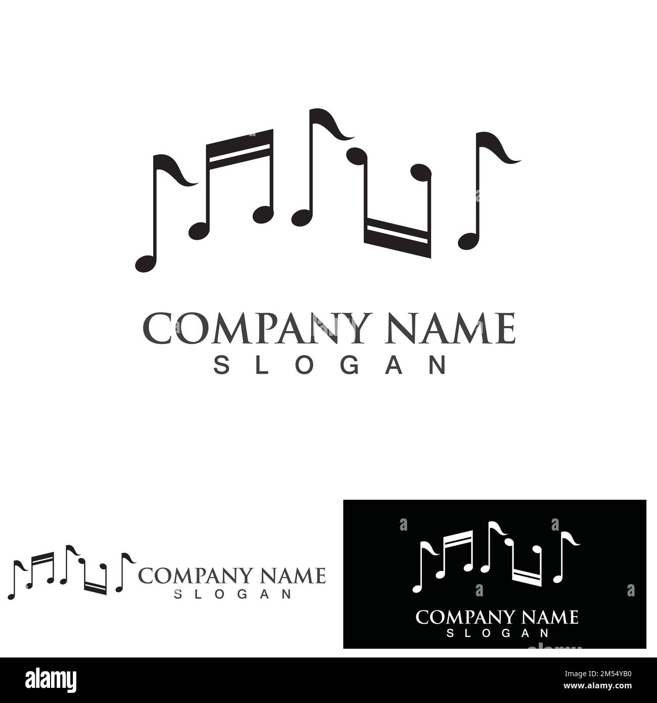 Music note Icon Vector illustration design Stock Vector Image & Art - Alamy