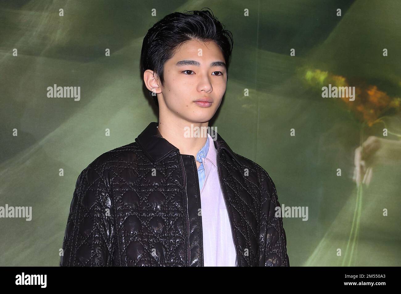 Akitsugu Tominaga attends the red carpet ceremony for the Christian ...