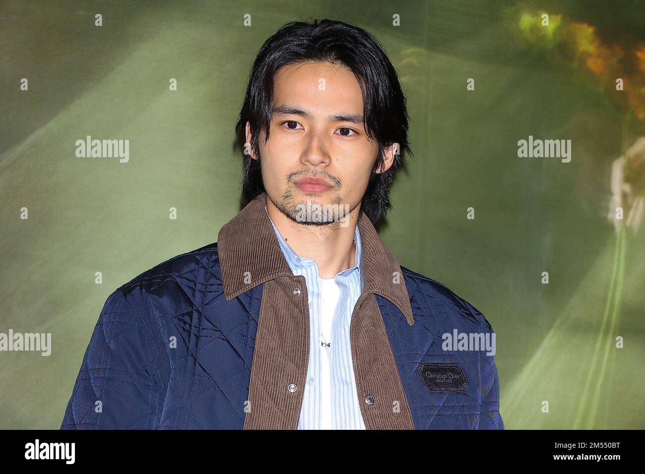 Koshi Mizukami attends the red carpet ceremony for the Christian Dior: Designer of Dreams ...