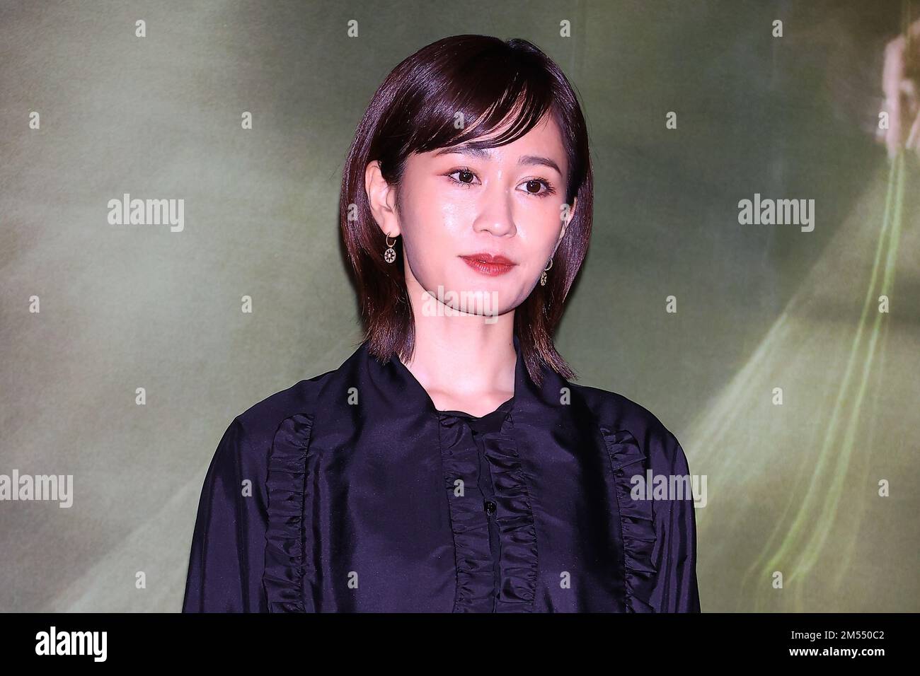Atsuko Maeda attends the red carpet ceremony for the Christian Dior ...