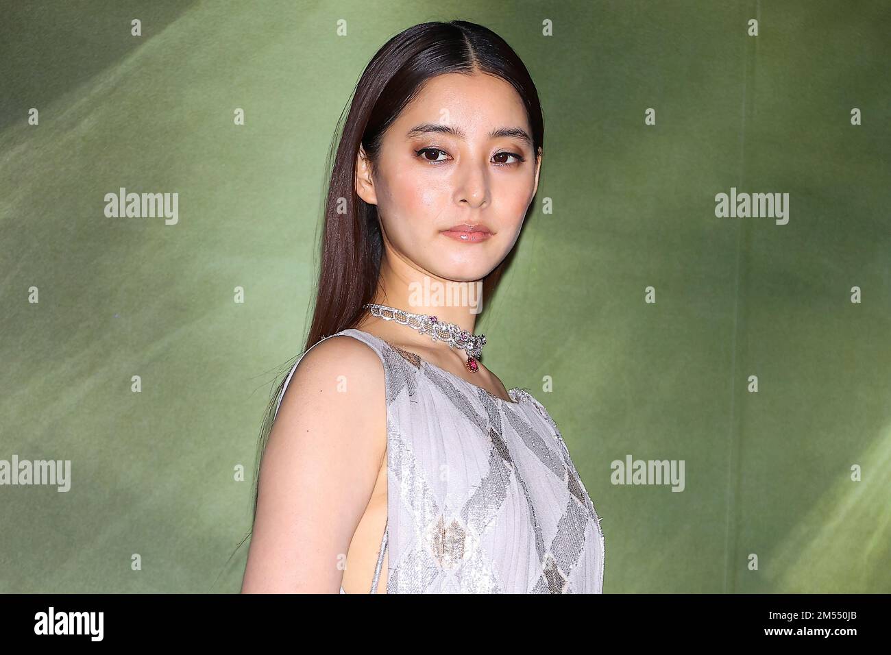 Yuko Araki attends the red carpet ceremony for the Christian Dior: Designer of Dreams exhibition ...