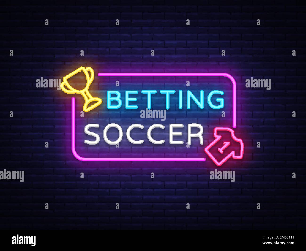 Football signboard Stock Vector Images - Alamy