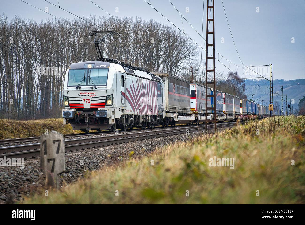 A class 193 locomotive, Siemens VECTRON from Rail Traction Company ...