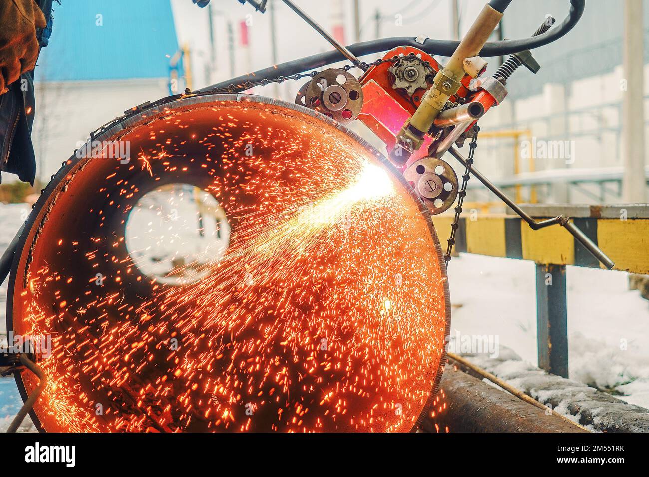 Large Diameter Pipe Cutting