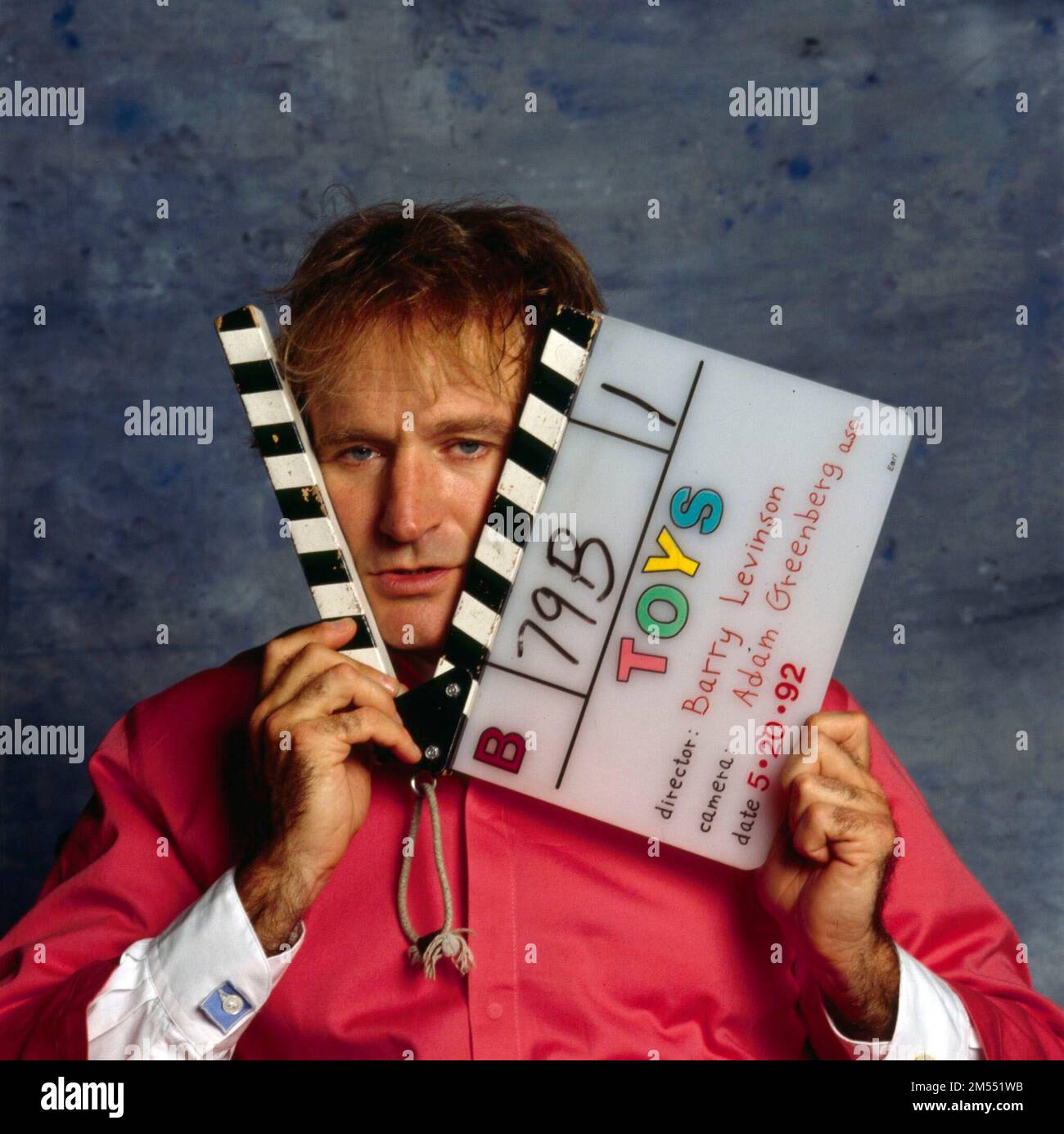 ROBIN WILLIAMS in TOYS (1992), directed by BARRY LEVINSON. Credit: 20TH ...