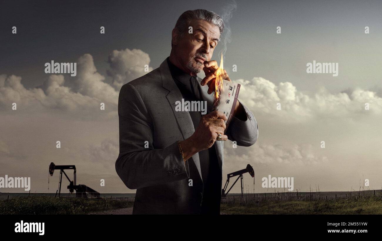 SYLVESTER STALLONE in TULSA KING (2022), directed by GUY FERLAND and ...