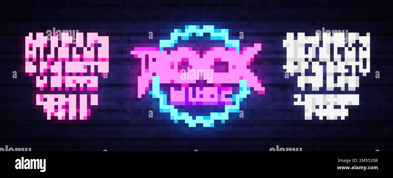 Rock Music Vector Neon. Rock Music Neon Sign, Bright Night Sign, Light ...