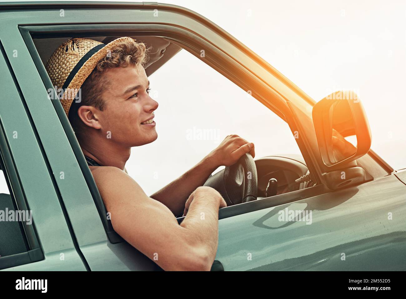 Dont be afraid to take the roads less traveled. a young man enjoying a ...