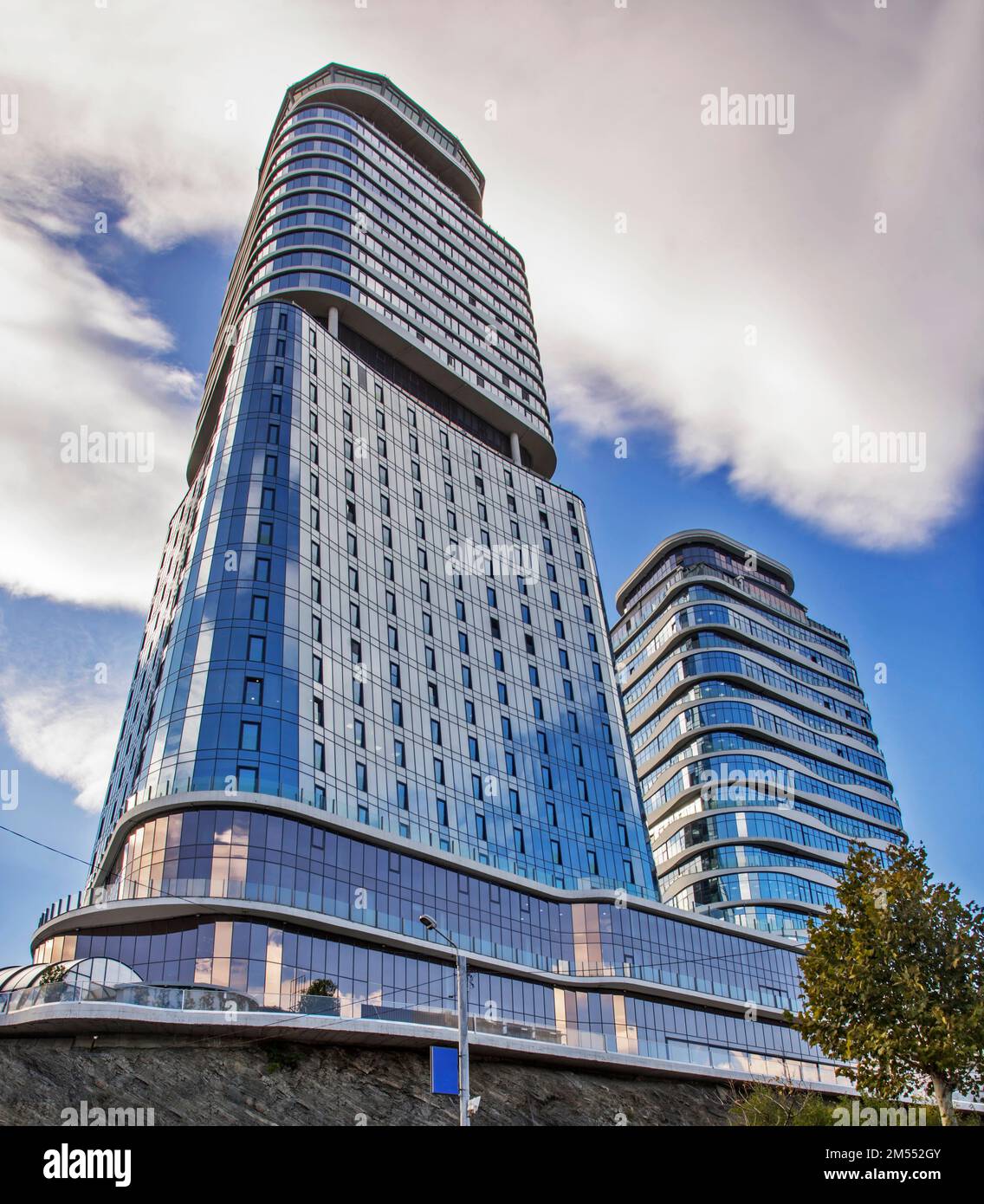 King David Residences in Tbilisi. Georgia Stock Photo - Alamy