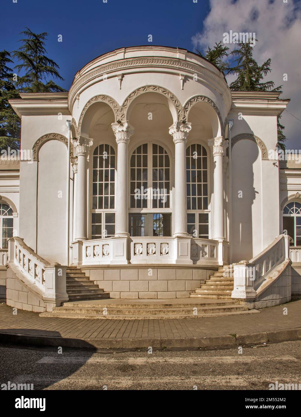 Railway station in Zugdidi. Georgia Stock Photo - Alamy