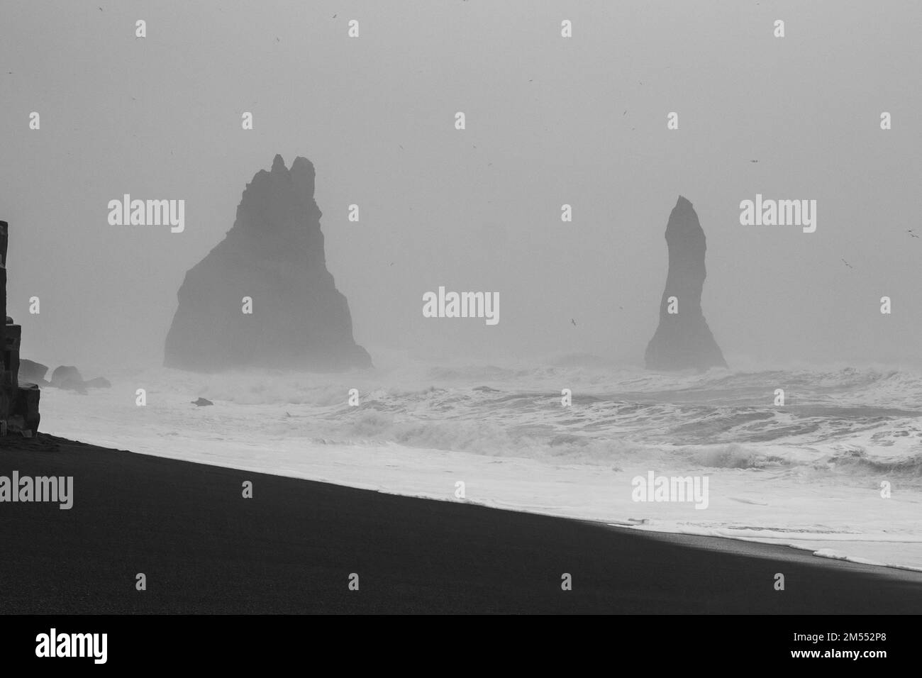 Sea view cliffs in Black and White Stock Photos & Images - Alamy